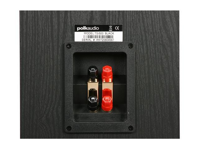 Polk Audio TSi500 Black Compact Tower Speaker Single - Newegg.com