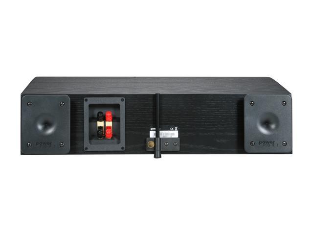 Polk Audio CSI A6-Black High Performance Center Speaker Single, Dual 6. ...