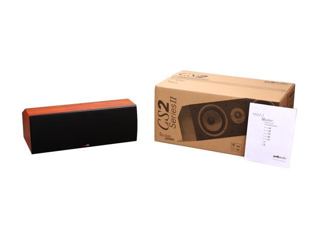 Polk Audio CS2 Series II Center Channel Speaker (Cherry) Each - Newegg.com