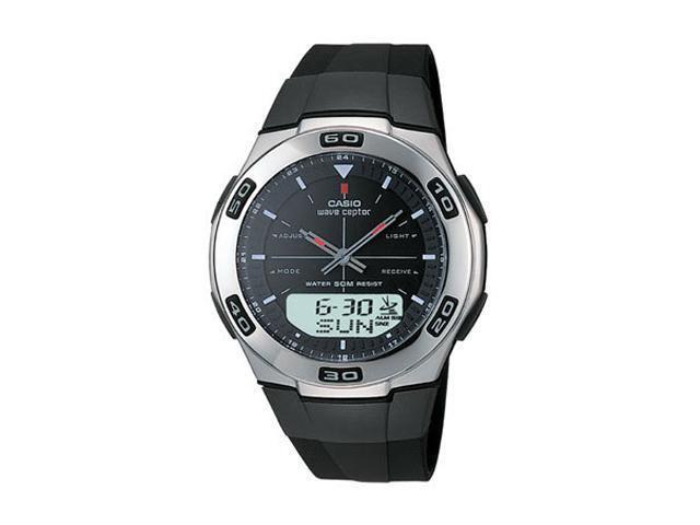 CASIO Mens Atomic Black Waveceptor - Newegg.com