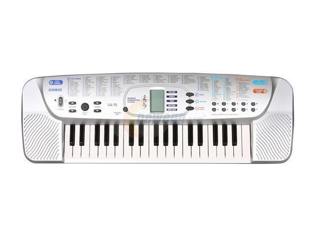 CASIO SA75 37 Key Mini Personal Keyboard - Newegg.com