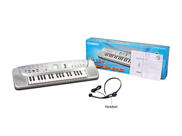 CASIO SA75 37 Key Mini Personal Keyboard - Newegg.com