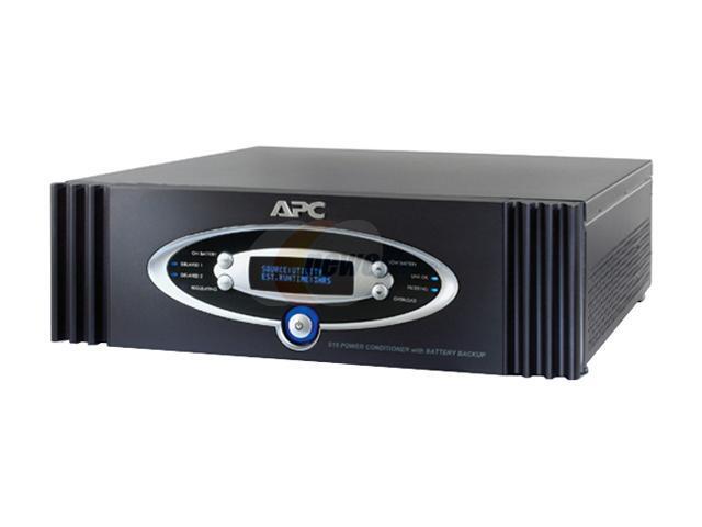 APC S15BLK Power Conditioner with Battery Backup 120V - Newegg.com