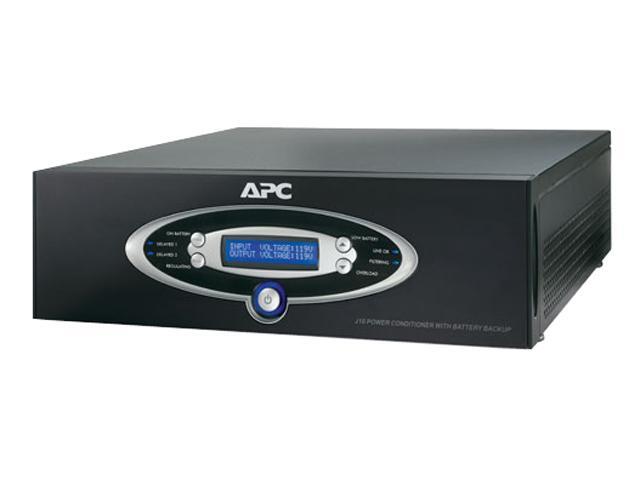 APC - AV 1kVA Power Conditioner w/ Battery Back-up (J10BLK) - Newegg.com