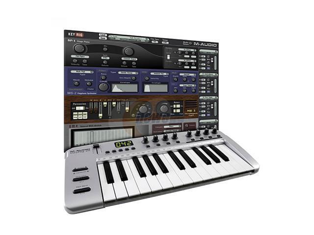 M-Audio KeyRig 25 Easy-to-Use 25-Note USB Keyboard - Newegg.com