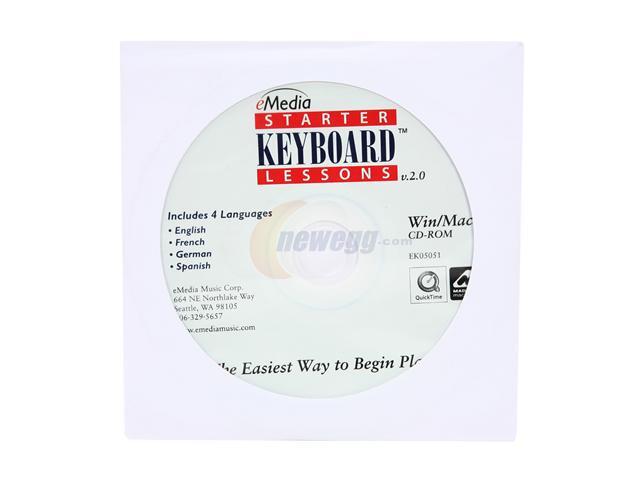 eMedia EK05051 Starter Piano and Keyboard Instructional Software ...