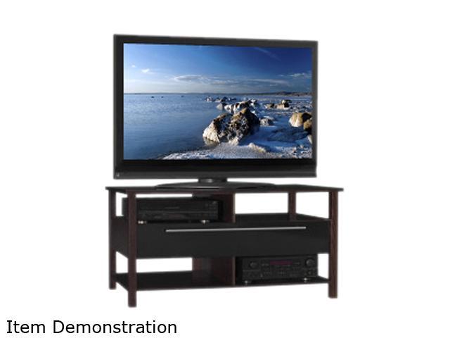 BUSH FURNITURE VS20893-03 Up to 50" Espresso 3-in-1 Flat Panel TV Stand ...
