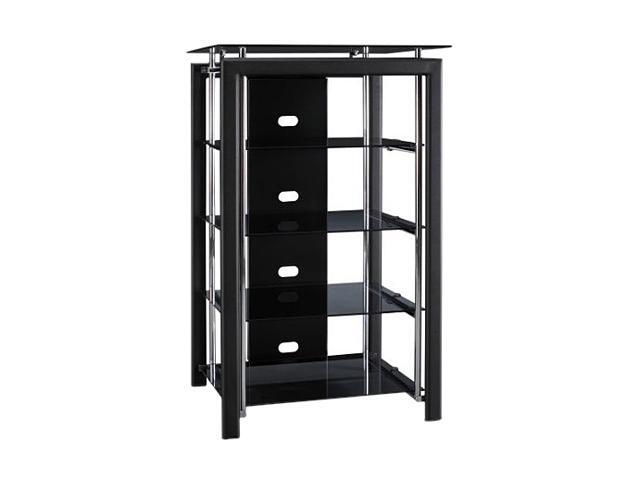 BUSH AD44840-03 Audio Tower - Textured Black Paint - Newegg.com