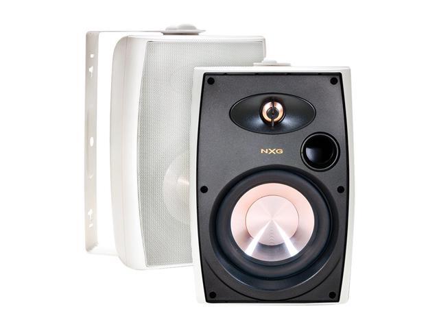 NXG Technology NX-AW4W 4" 75-Watt 2-way Indoor/Outdoor Speaker System ...