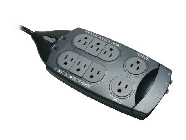 Belkin Pure AV F9A823FC08 8-Outlet Home Theater Surge Protector - Newegg.ca