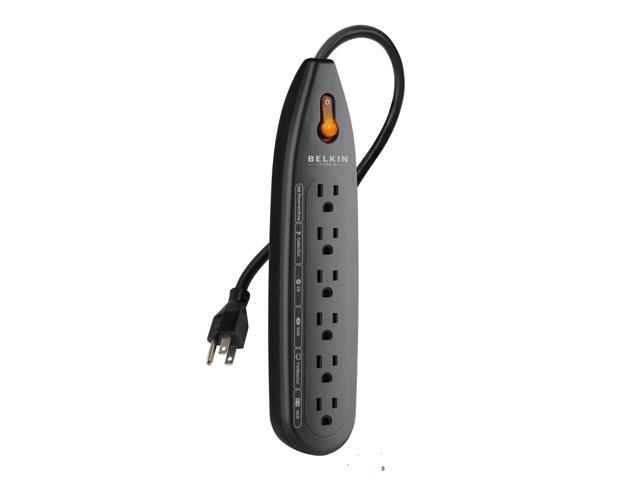 Belkin Pure AV F9A600FC06 6-Outlet Home Theater Surge Protector ...