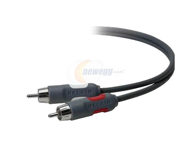 BELKIN PURE AV AM20303-06-SN 6 feet RCA Stereo Audio Cable - Newegg.com