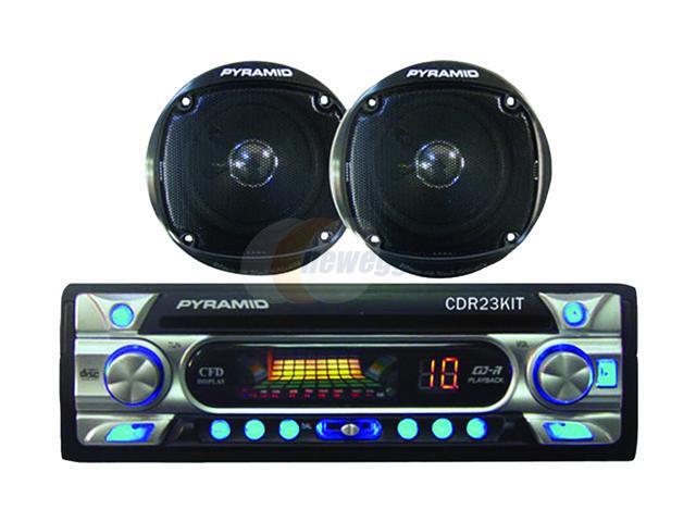 Pyramid CD Receiver w/Full Detachable Face w/ 4" Speakers - Newegg.com
