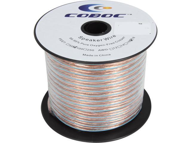 Open Box: Coboc Model SPW-2C18-100-CL 100 ft. 2-Conductor OFC Speaker ...