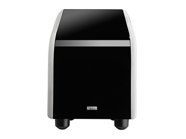 Infinity CASCADE12BK High-Gloss Black 300-Watt Powered Subwoofer Single ...