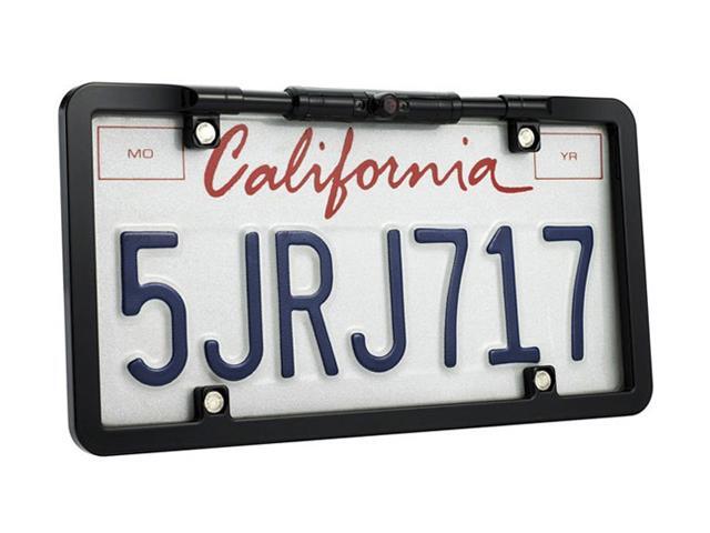 PAC Black Full-Frame Rearview CCD Color License Plate Camera - Newegg.com
