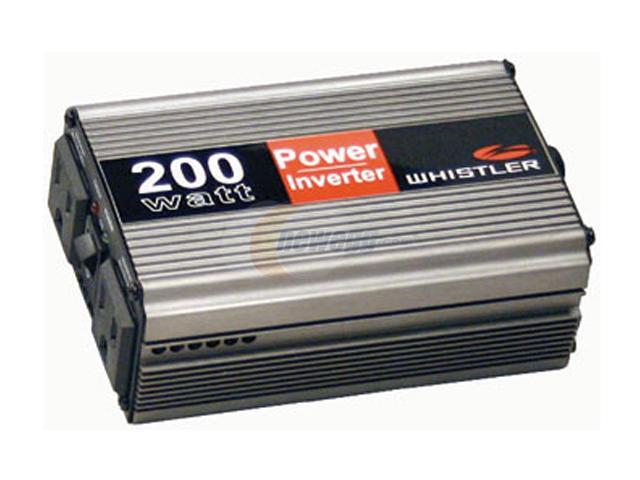 WHISTLER PI-200W 200 Watt Power Inverter - Newegg.com