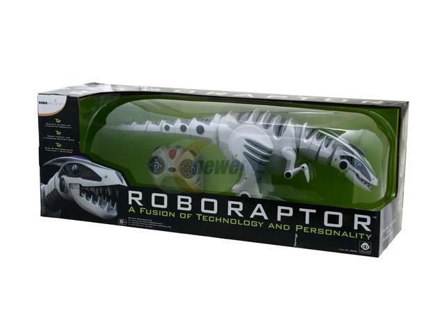 Open Box: Wow Wee Roboraptor 8095 Remote controllable Dinosaur Robot ...