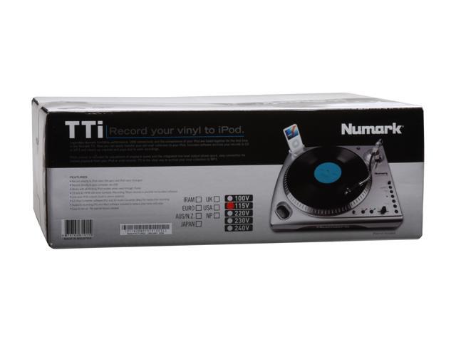 Numark TTI USB Turntable with Pitch Control and Universal Dock - Newegg.com