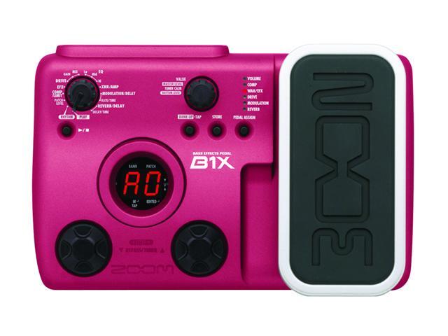 Zoom B1x Bass Effects Pedal with Expression Pedal - Newegg.com