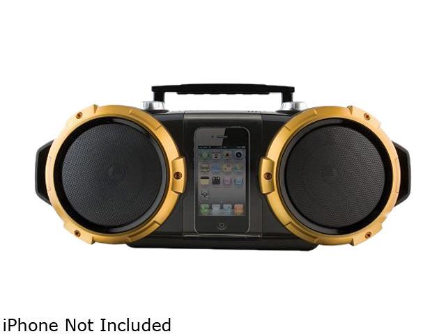 iLive Portable Boombox for iPod & iPhone IBP591B - Newegg.com