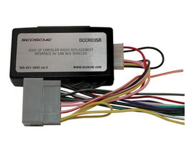 SCOSCHE CR03SR 2005 & Up Chrysler / Dodge / Jeep CAN Bus Interface ...