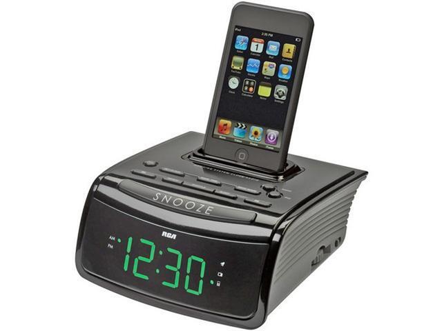 AUDIOVOX RC59I Alarm Clock Radio w/ IPod Dock - Newegg.com