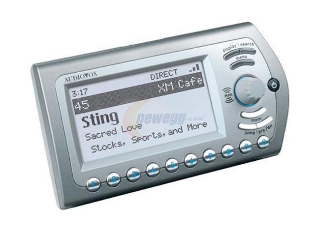 AUDIOVOX Xpress XM Satellite Radio - Newegg.com