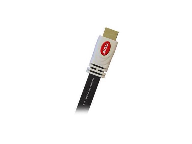 Accell B102C-016B 16 ft. ProUltra HDMI High Speed Flat Cable, 10.2Gbps ...