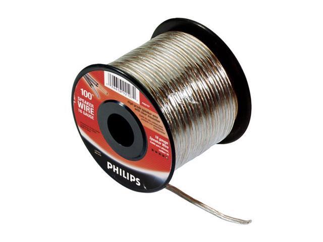 PHILIPS Model PH62107 100 ft. 16 Gauge Speaker Wire Spool - Newegg.com