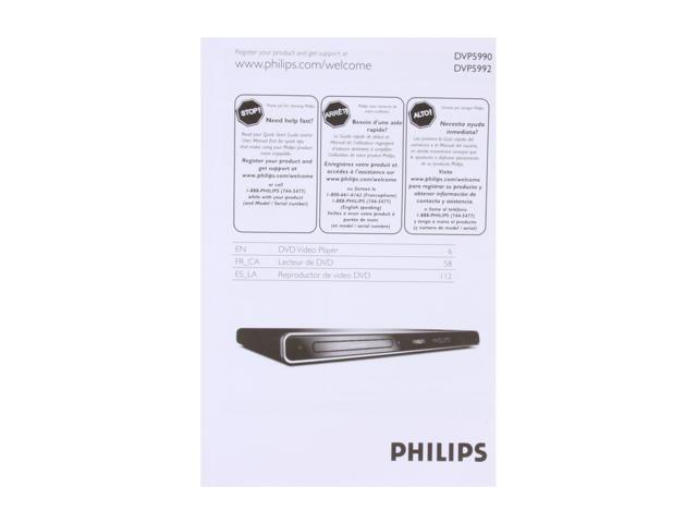 Philips DVD Player DVP5990 - Newegg.com