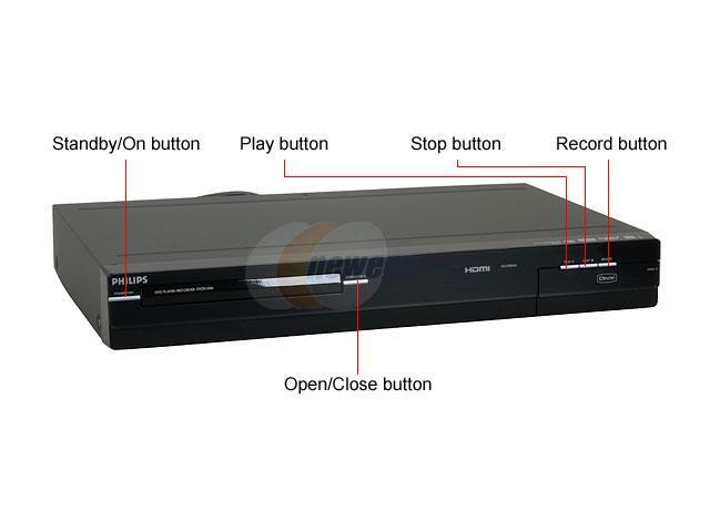 Philips DVD Recorder DVDR3506/37 - Newegg.com