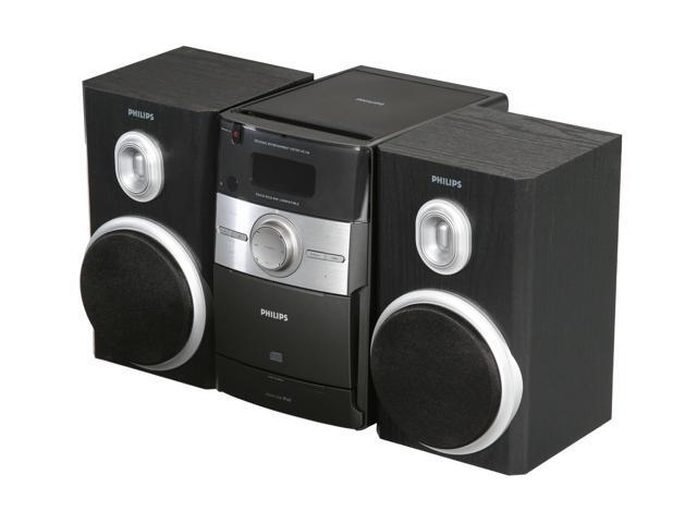 PHILIPS CD/Radio/iPod Dock 1-Disc Changer Shelf System DC156/37 - Newegg.com