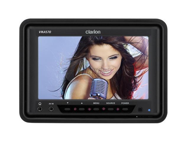 Clarion 5.6" Headrest/Stand-Alone LCD Wide Monitor - Newegg.com