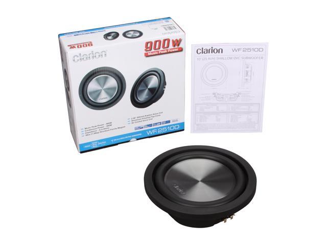 Clarion 10" 900W Car Subwoofer - Newegg.com