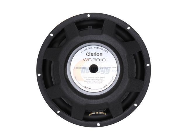 Clarion 12" 900W Car Subwoofer - Newegg.com