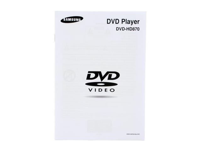 Open Box: SAMSUNG DVD Player DVD-HD870 - Newegg.ca