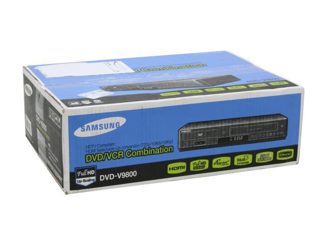 SAMSUNG DVD Player & VCR Combo DVD-V9800 - Newegg.com