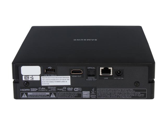 Open Box: SAMSUNG 3D WiFi Built-in Compact Smart Blu-ray Player BD-ES6000 - Newegg.com