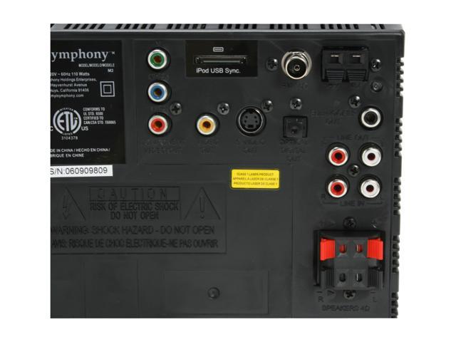 iSymphony DVD/CD/MP3 1-Disc Changer Mini Video System M2 - Newegg.com