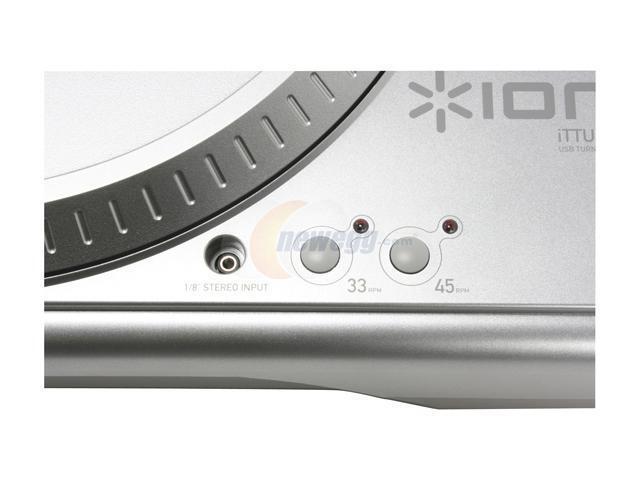 Ion Audio - USB Turntable w/ Direct-to-Digital Conversion (TTUSB ...