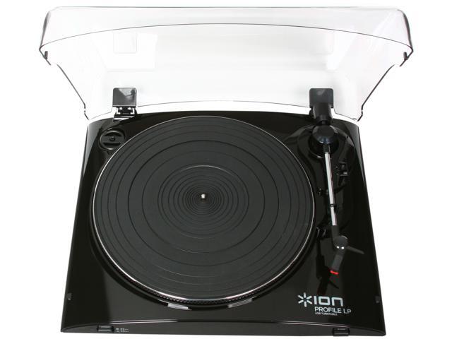 ION PROFILE LP Vinyl--To-MP3 Turntable - Newegg.com