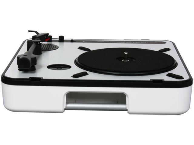 ION iPTUSB Portable Vinyl-Archiving Turntable - Newegg.com