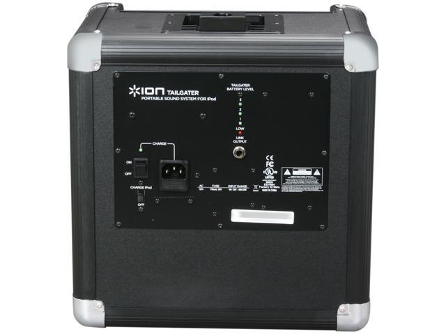 ION TAILGATER (V2) Ultra-Portable Sound System for iPod and iPhone ...