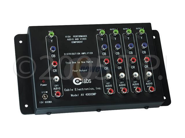 CABLE ELECTRONICS AV400COMP HDTV, Component, (Y, Pr, Pb), Audio/Video ...