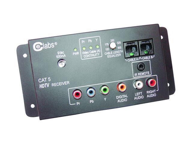CABLE ELECTRONICS CAT5RX Cat-5 HD A/V Balun System (Receiver Unit ...