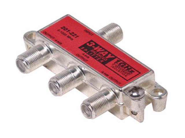 Steren 201-221 3-Way 1GHz 130dB RF Balanced Splitter - Newegg.com