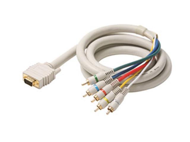 STEREN 253-606IV 6 ft. Python HDTV SVGA Component Cable, Ivory - Newegg.com