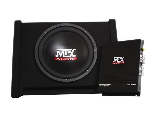 MTX TNP112D 12" 600 WATT Car Audio Subwoofer/Amplifier/Sub Box Kit ...