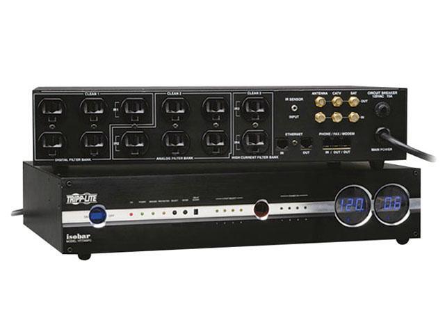 Tripp Lite HT7300PC 12 AC Outlets Isobar Audio/Video Power Conditioning ...